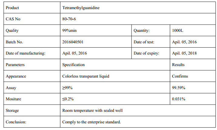 1,1,3,3-TetraMethyl Guanidine (TMG)